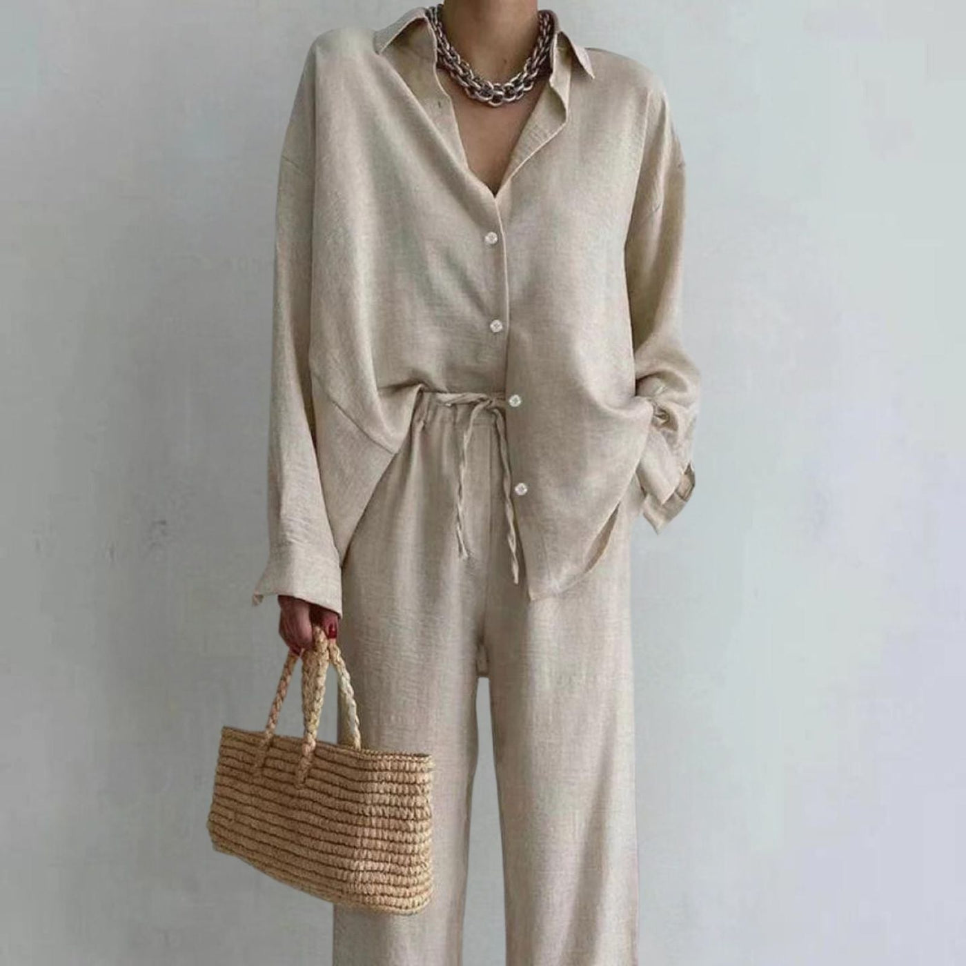 Linen Summer Set For Women – Novere
